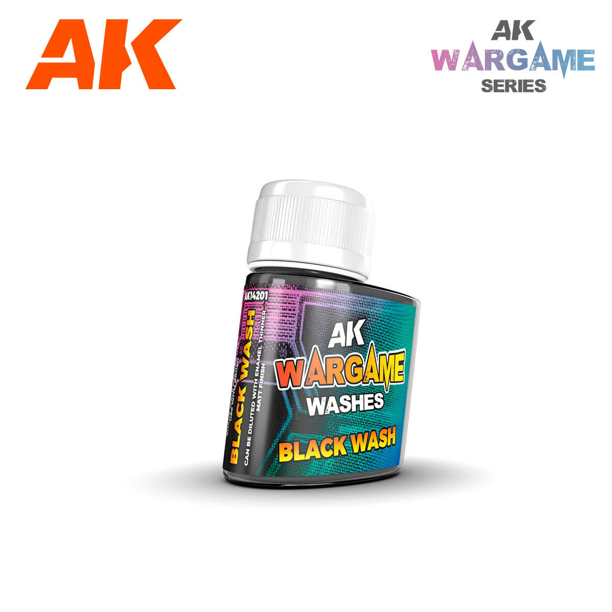 AK Interactive Washes Black Wash 35ml AK Interactive Washes Black Wash 35ml